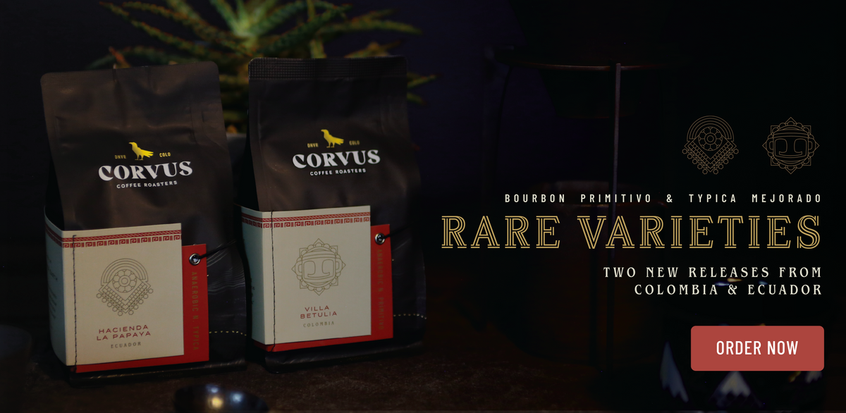 Corvus Coffee Roasters • Denver based specialty coffee roasters